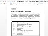 Computer Form 1 Class Notes Muthurwa