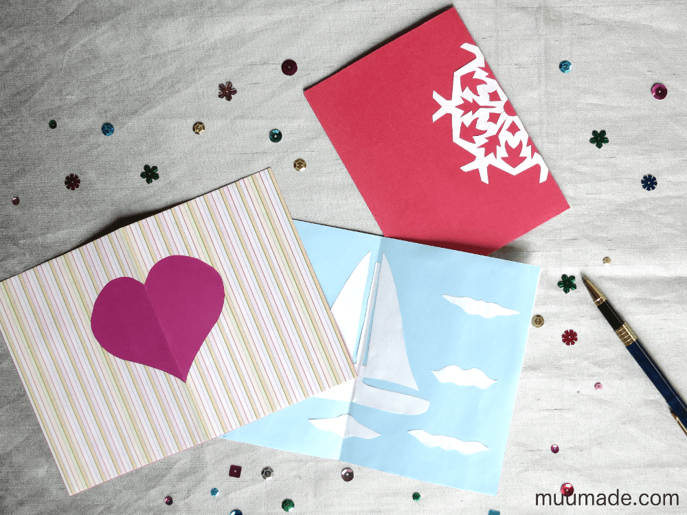 Muumade - Paper Cut-Out Cards