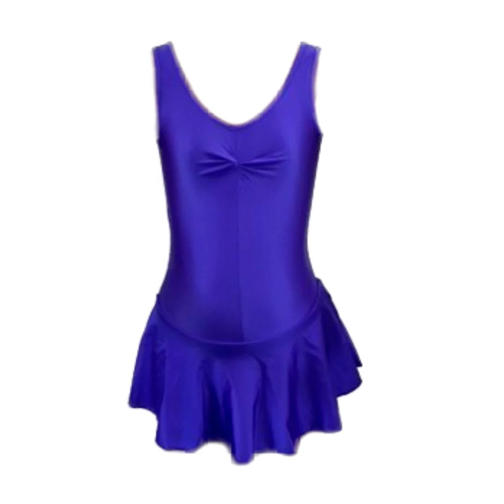 The Petite Performers Starlite Nylon Lycra Sissy Leotard Delphinium