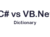 Dictionary How To Read Write Data In Using C And Vb Net Code T Ps