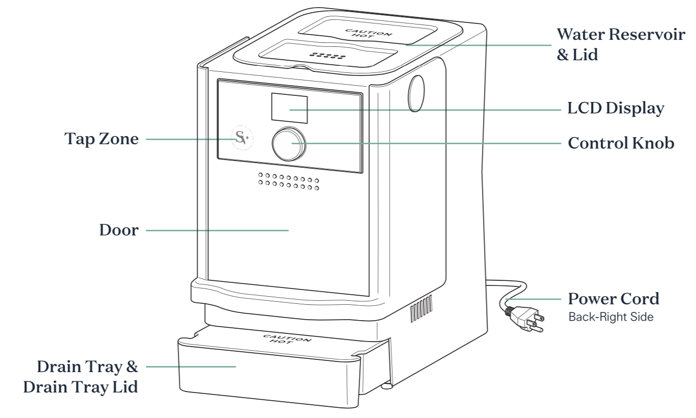 Starch Cooker – Quick Start Guide – Using Your Suvie