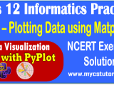 Class 12 Informatics Practices Unit 4 Plotting Data Using Matplotlib