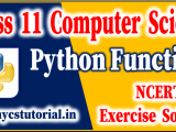 Class 11 Computer Science Ch 10 Tuples And Dictionary In Python Ncert