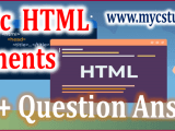 Class 10 Computer Application 165 Html Question Answer My Cs Tutorial