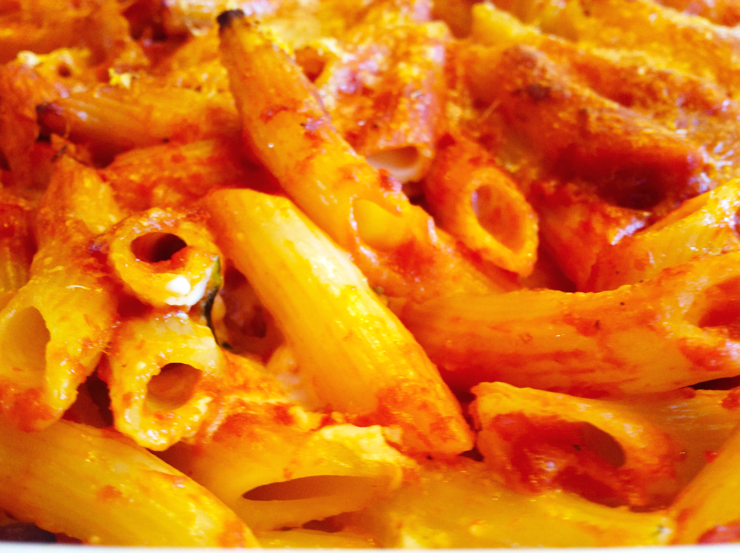 Penne Pasta With Spinach & Feta Cheese | Once Again, My Dear Irene