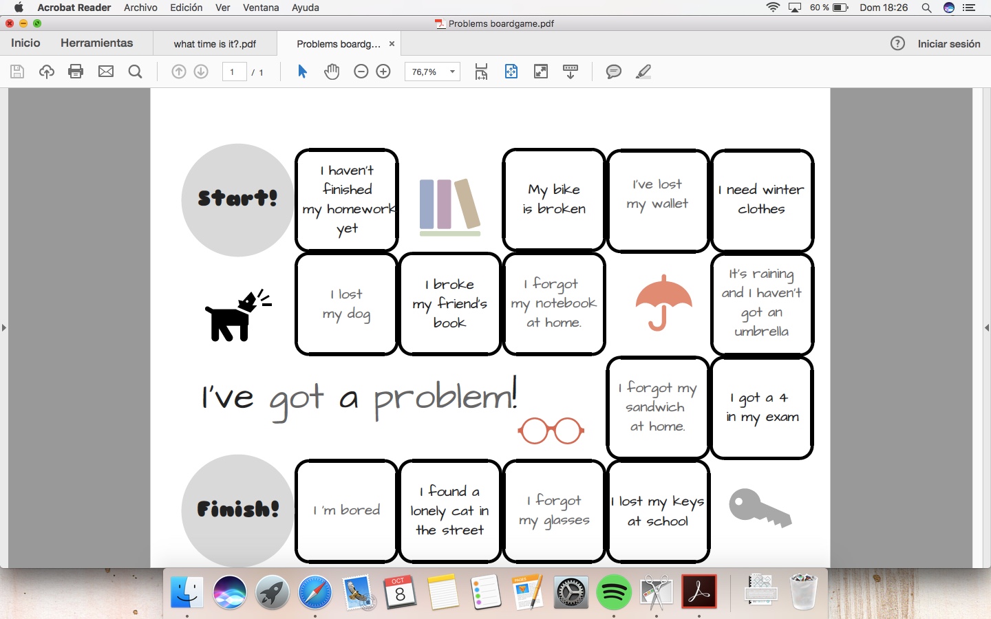 Materiales para dinamizar la clase - My English Cup