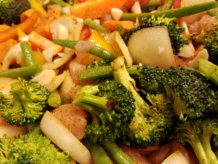 Super Simple Chicken and Veggie Recipe - My Four and MoreMy Four and More