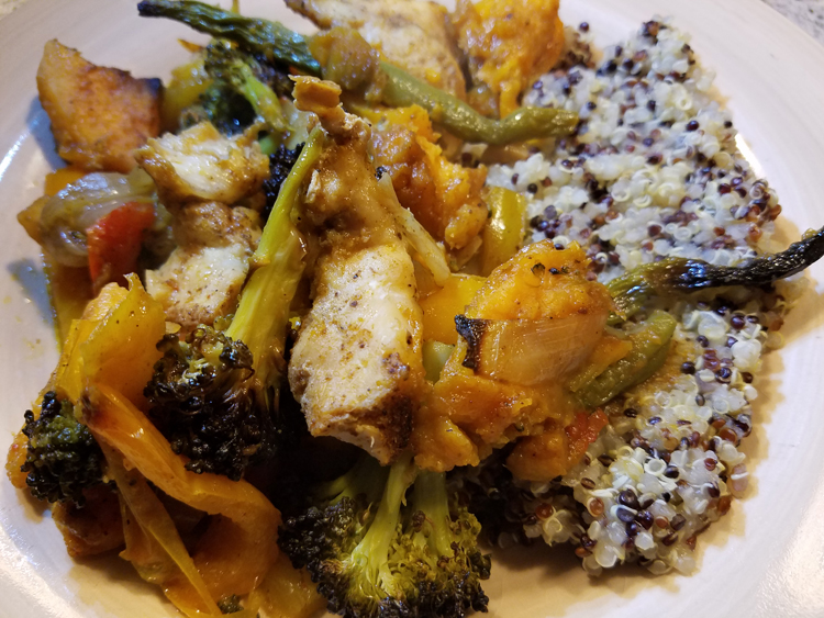 Super Simple Chicken and Veggie Recipe - My Four and MoreMy Four and More