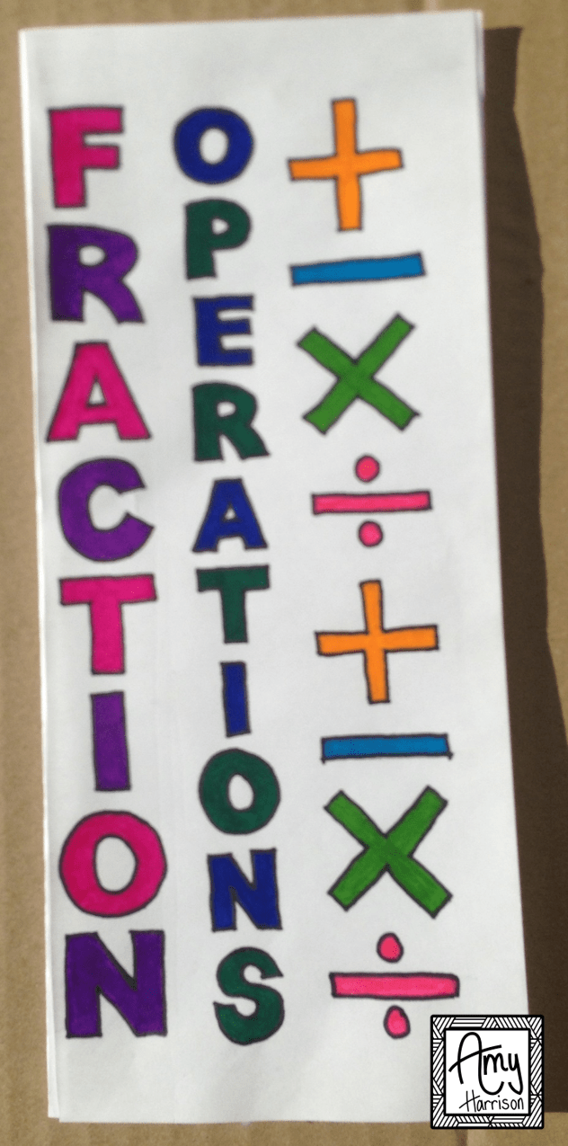 My Math Resources - FractionOperationsTriFoldCover