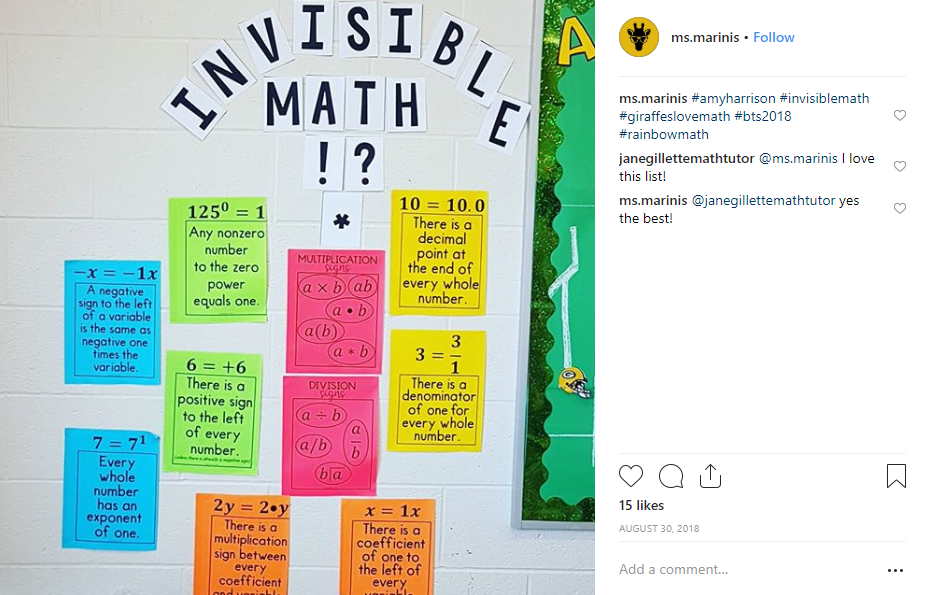 My Math Resources - Invisible Math