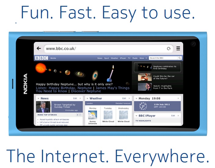 New Nokia site about Nokia Browsers for smartphones and mobile phones ...