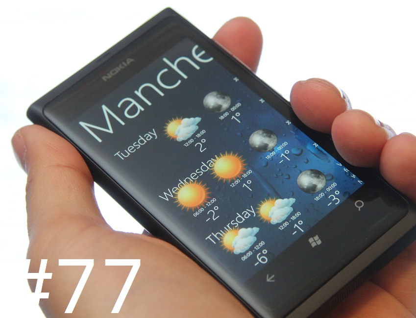 Lumiappaday #77: VÃ¤dret (Weather View) on the Nokia Lumia 800 : My ...