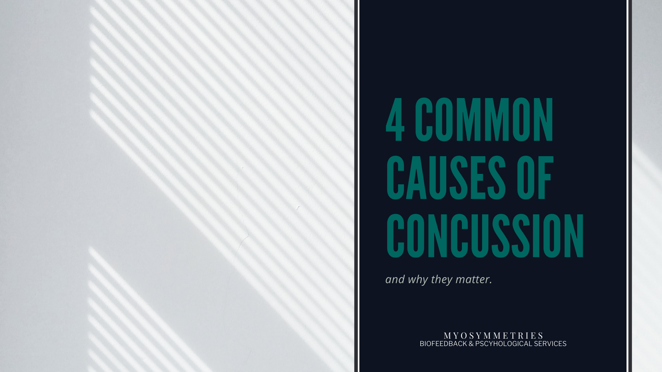 4 Common Causes of Concussion | Myosymmetries