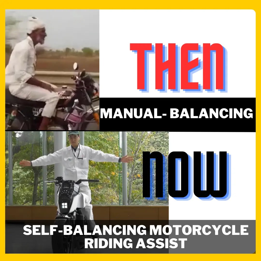 Self-Balancing Motorcycle Riding Assist|The Future of Motorcycling new ...