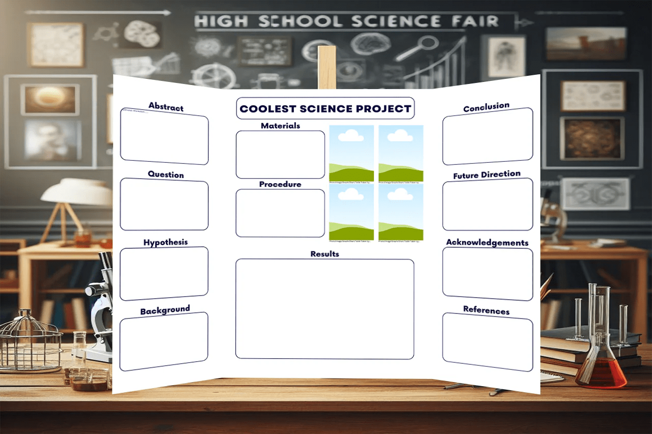 Science Fair Templates My Science Board