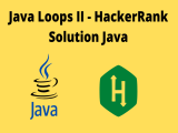Hackerrank Java Loops Ii Program Solution Programmingtech