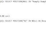 Mysql Position Find The Position Of A Substring In A String In