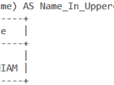 Mysql Upper And Ucase How To Convert Text To Uppercase In Mysql