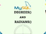 Mysql Radians And Degrees With Easy Examples Mysqlcode