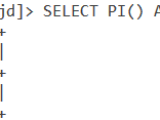 Mysql Pi Calculating Pi Value In Mysql Simple Examples Mysqlcode