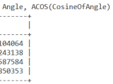 Mysql Acos Easy Way To Find The Arc Cosine Of A Value Mysqlcode