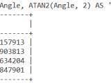 Mysql Atan And Atan2 Functions Finding The Arc Tangent Of An