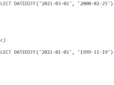 Mysql Datediff Find The Difference Between The Dates In Mysql