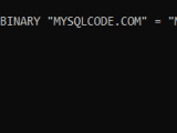 Mysql Binary Function A Complete Guide Mysqlcode