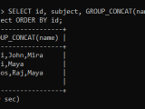 Mysql Group Concat Function 5 Easy Examples Mysqlcode