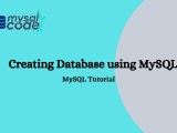 Mysql Basics Create A Database In Mysql Mysqlcode
