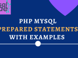 Php Mysql Prepared Statement Mysqlcode