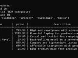 Postgresql In Operator Filtering Data Using Multiple Values Mysqlcode