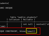 Postgresql Unique Constraint Introduction Syntax Examples Mysqlcode