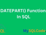 Datepart Function In Sql A Beginner S Guide Mysqlcode