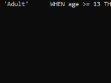 Postgresql Conditional Select With Case Statements Mysqlcode