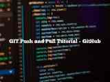 Git Push And Pull Tutorial Github Mysqlgame