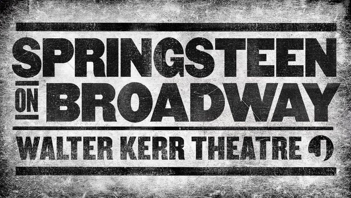 Springsteen On Broadway - My Theatre Weekend