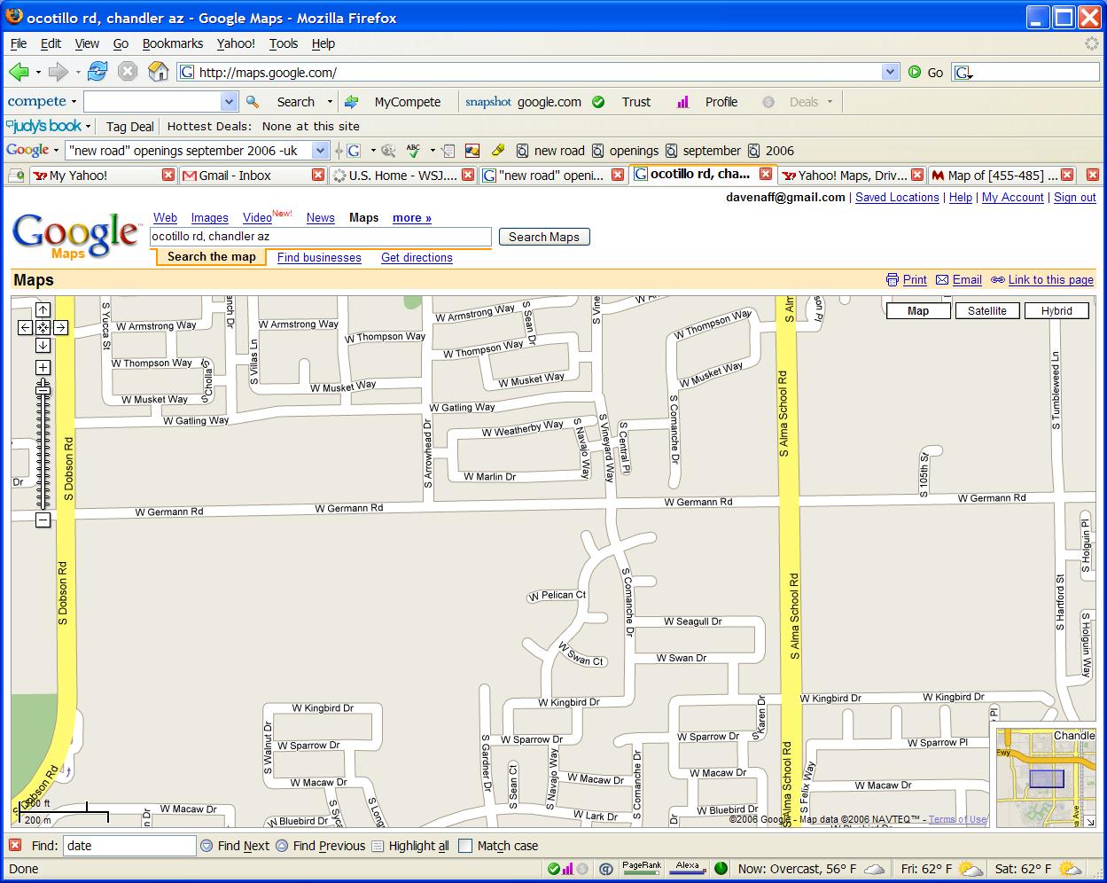 What online mapping service has the latest data? – Dave Naffziger's Blog