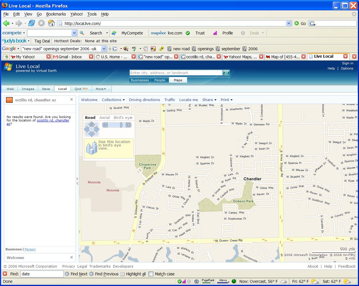 What online mapping service has the latest data? – Dave Naffziger's Blog