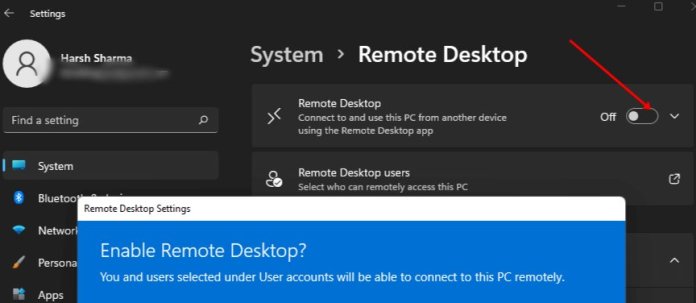 How to Fix Remote Desktop Authentication Error on Windows 11 (2023)