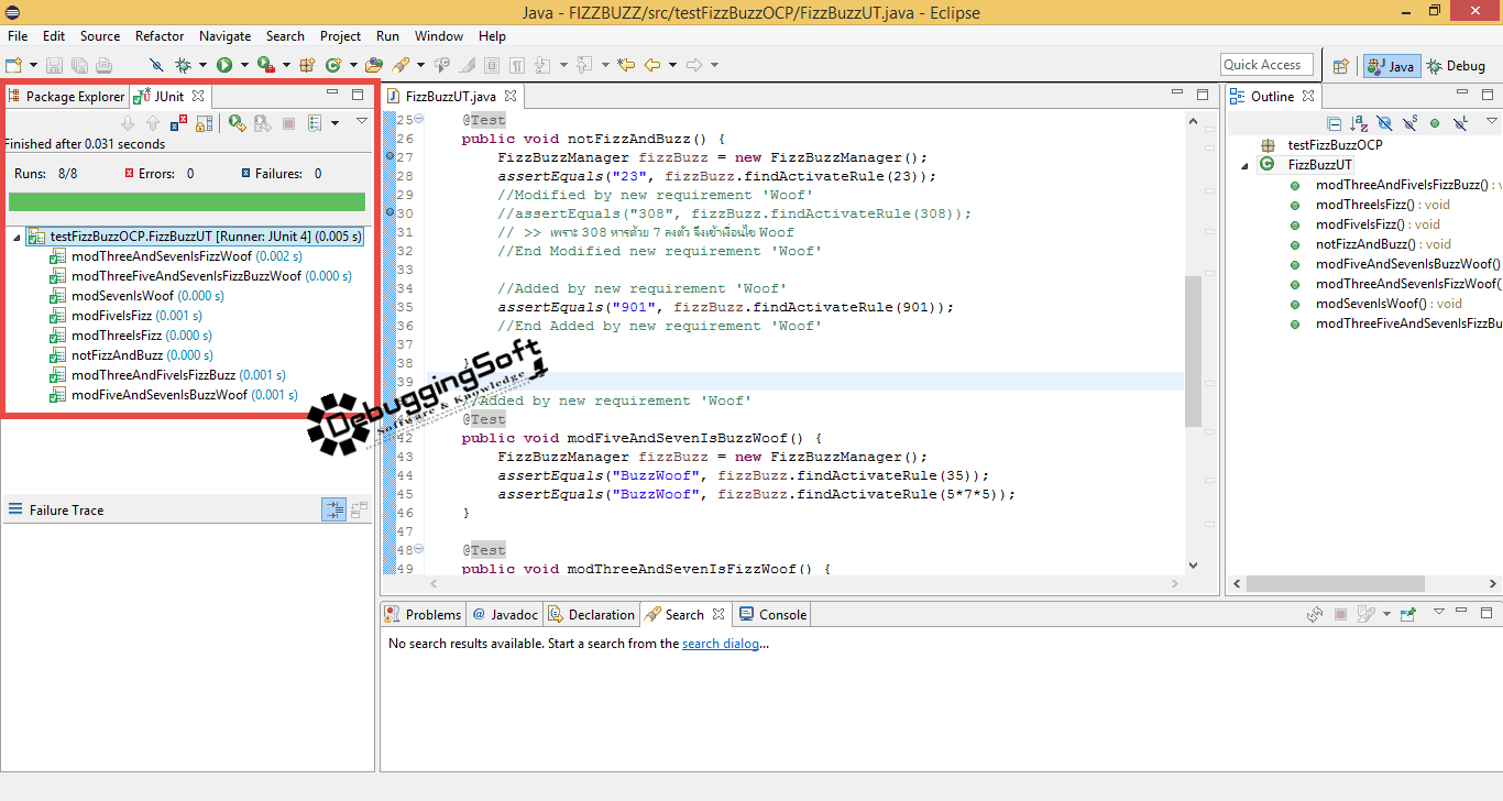 FizzBuzz Problem without if (ปัจฉิมบท) | naiwaen@DebuggingSoft