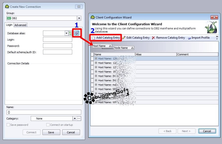 [DB2] การเพิ่ม Database Connection ใน Toad For DB2 | Naiwaen@DebuggingSoft