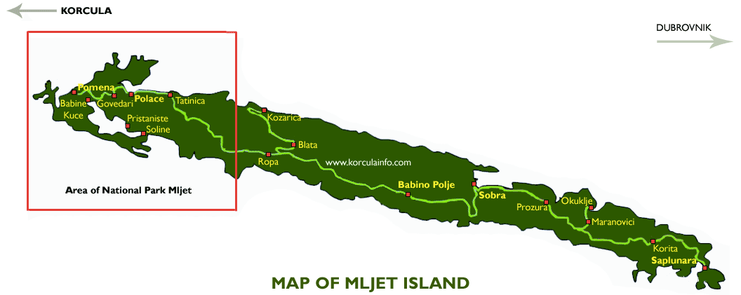 Mljet Island - the ultimative guide - Gremo na off