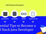 6 Essential Tips To Become A Full Stack Java Developer Nareshit