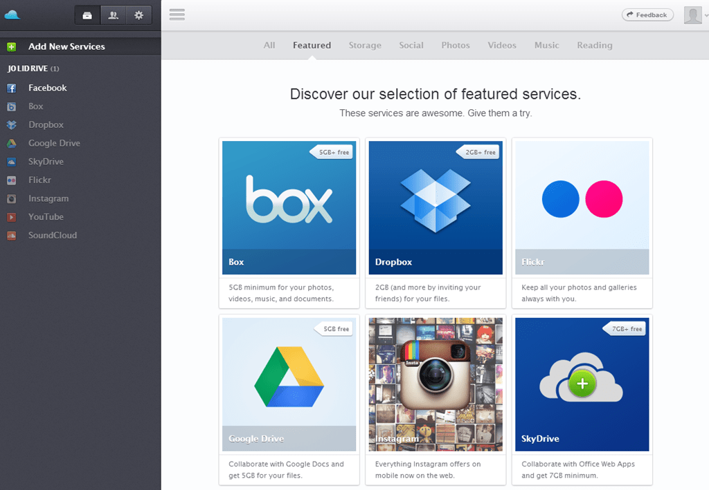 Jolicloud announces Jolidrive – unifies all your clouds | Nasi Lemak Tech