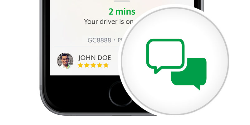 Grab launches GrabChat; In-App Driver-Passenger Chat | Nasi Lemak Tech