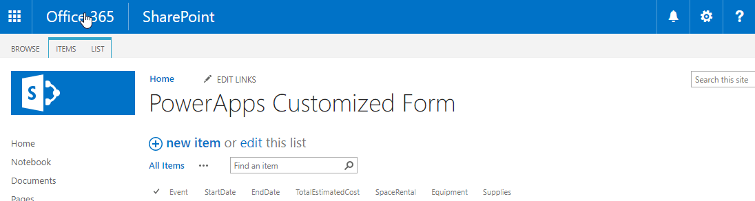 Reverting to default SharePoint new item form instead of PowerApps custom form – Nate ...