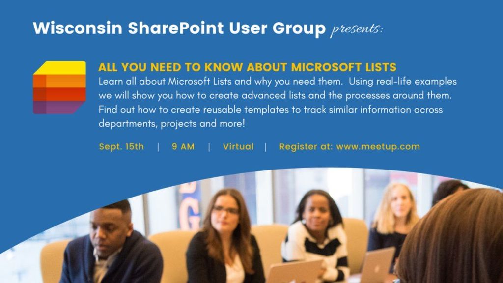 All you need to know about Microsoft Lists (Recording from Wisconsin ...