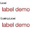 Creating A Scalable Label In Nativescript Nativescripting
