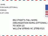 Zip Code 27592 Willow Spring Nc North Carolina United States Zip